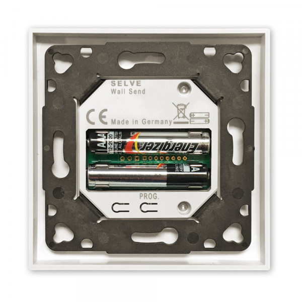 Funk-Wandsender commeo Wall Send, 1 Kanal, alpinweiß