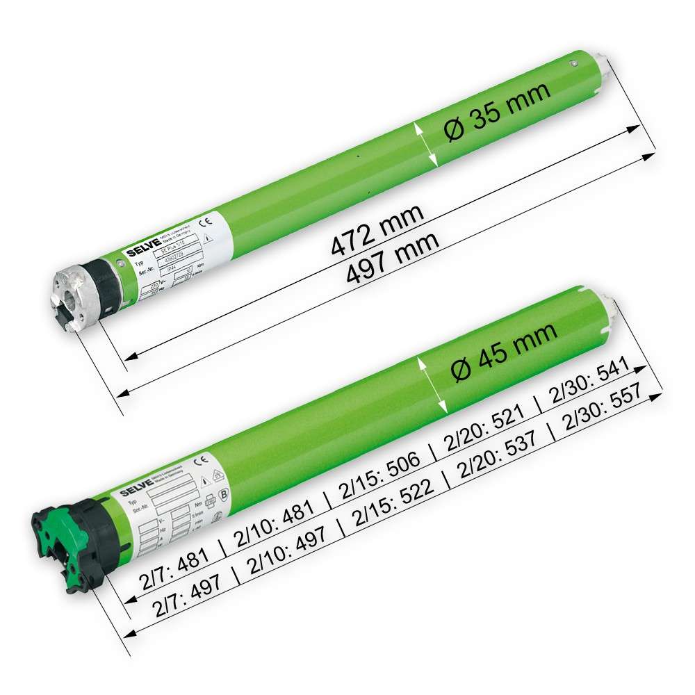 Rolladenmotor SELVE SEL Plus - Auslaufmodell